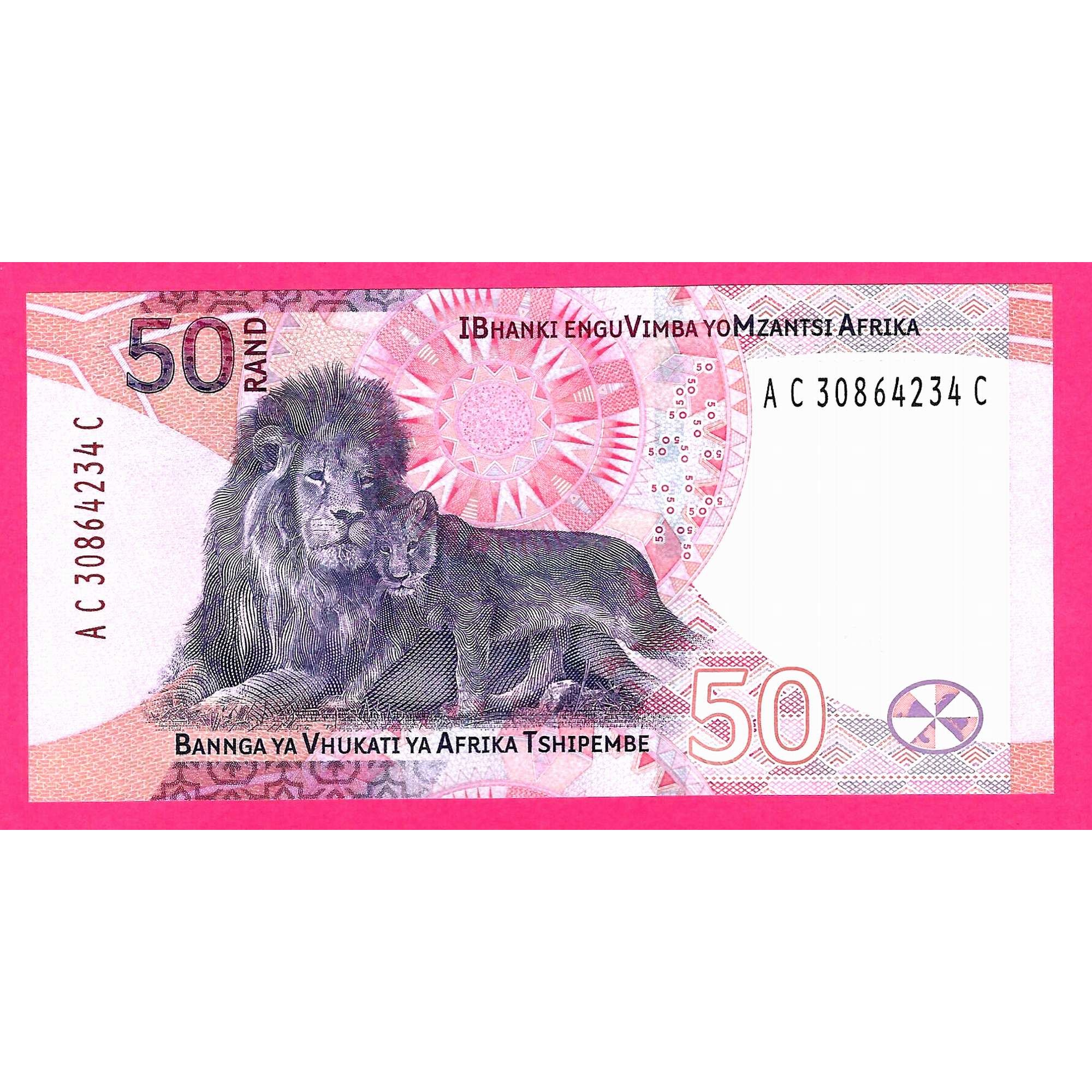 South Africa P150 Mandela 50 Rand 2023 UNC (TK 18 440 ...